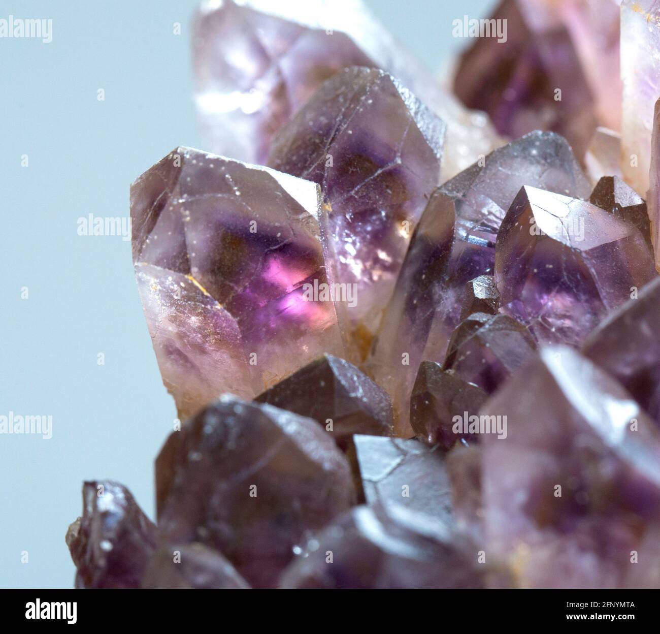 ametrine mineral specimen stone rock geology gem crystal Stock Photo ...