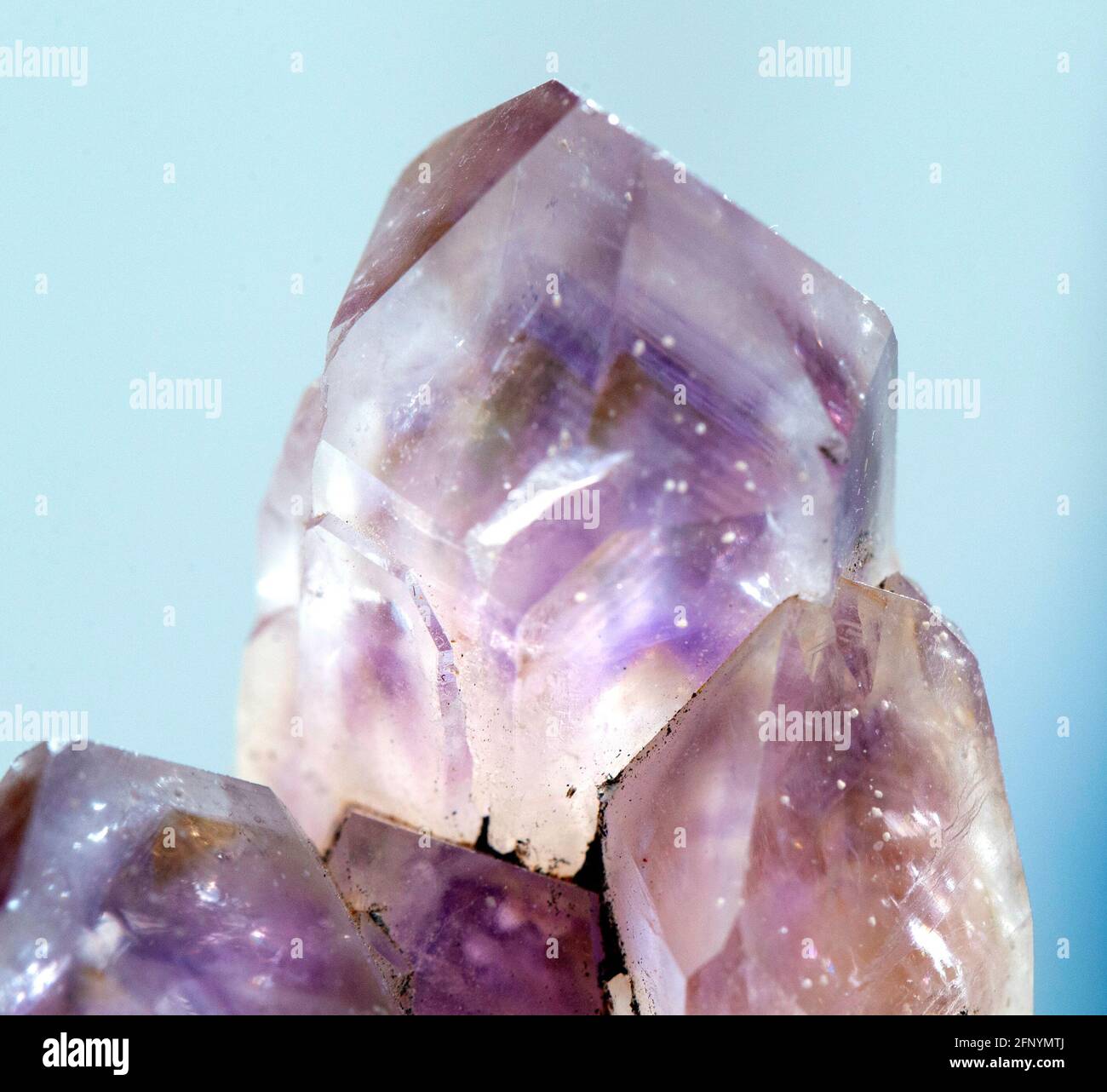 ametrine mineral specimen stone rock geology gem crystal Stock Photo ...