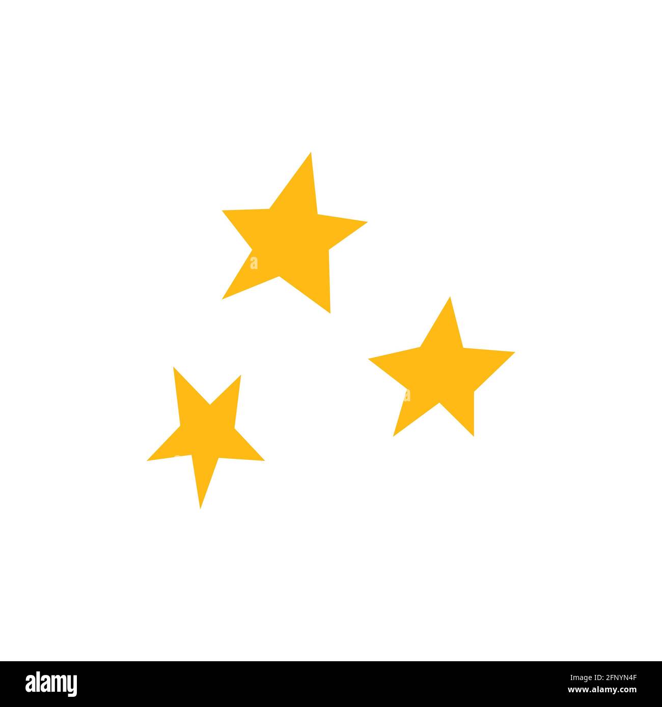 Star icon . Classic rank isolated. Trendy flat favorite design. Star ...