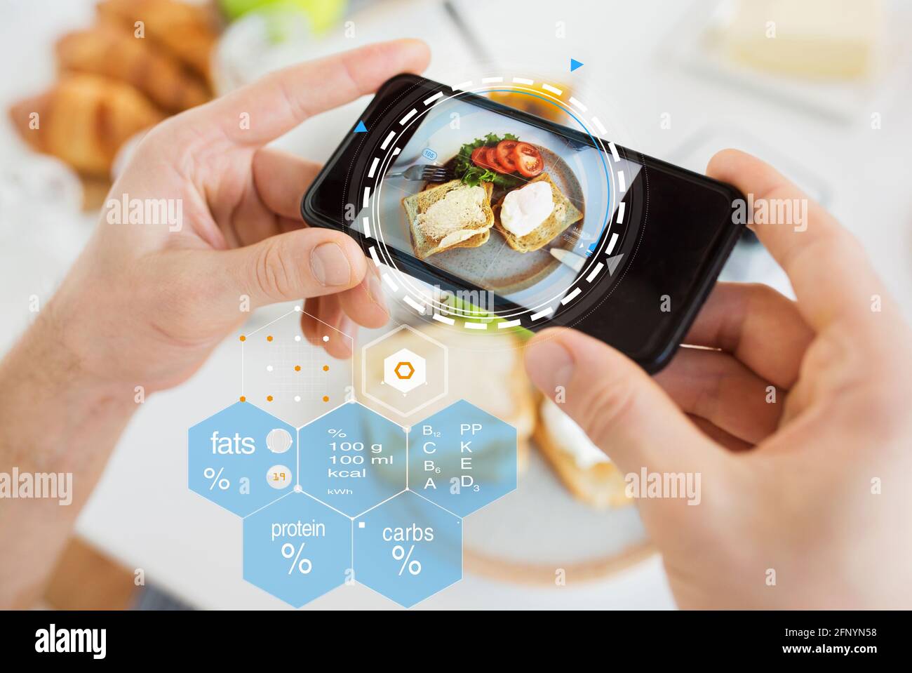 Nutritional value table hi-res stock photography and images - Alamy