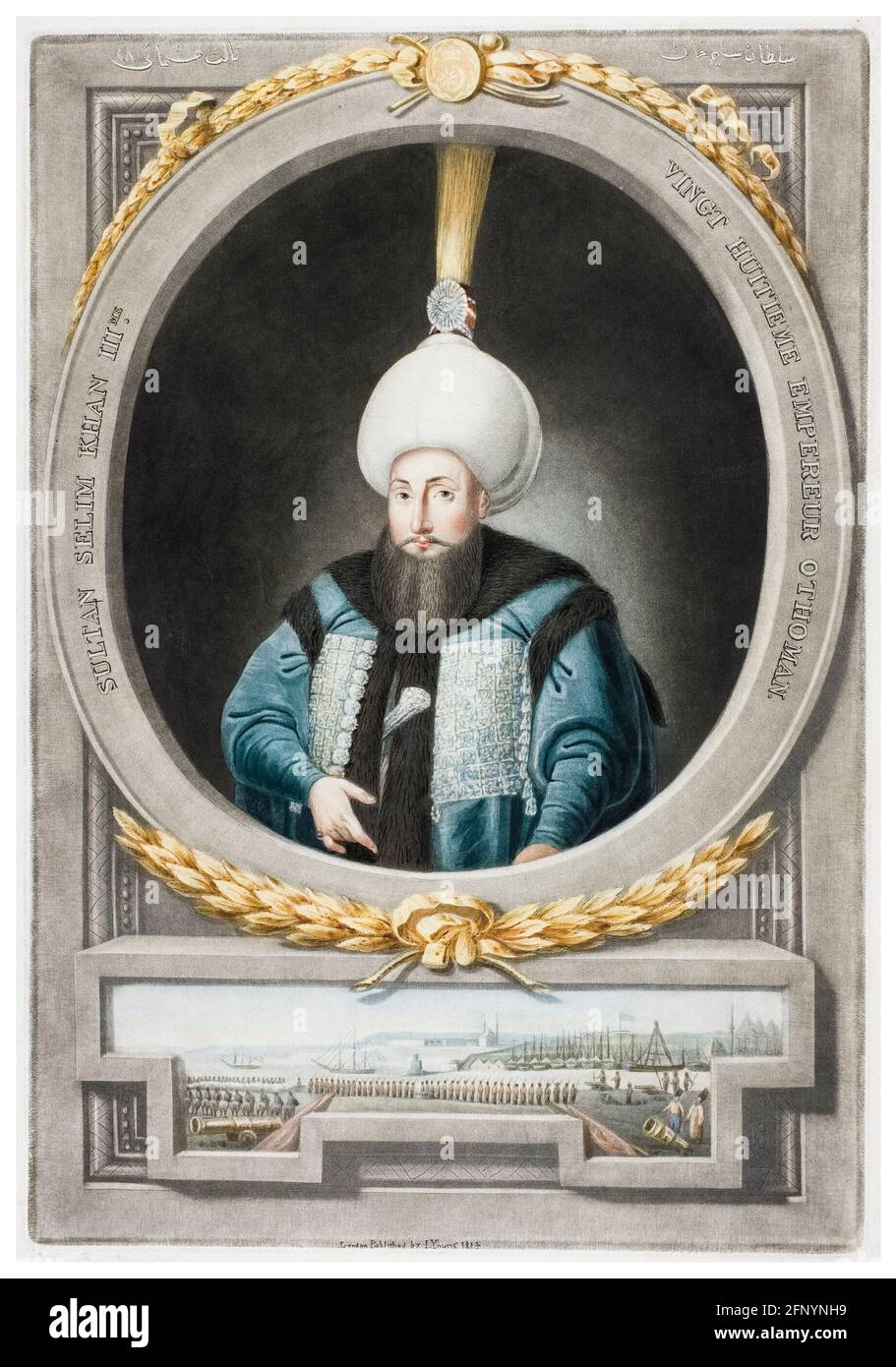 Selim III of Turkey (1761-1808), 28th Sultan of the Ottoman Empire ...
