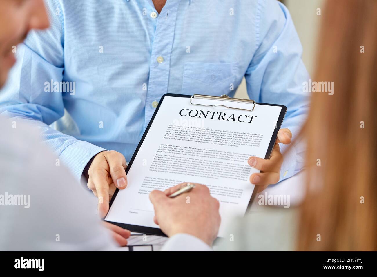 Construction contract legal hi-res stock photography and images - Alamy