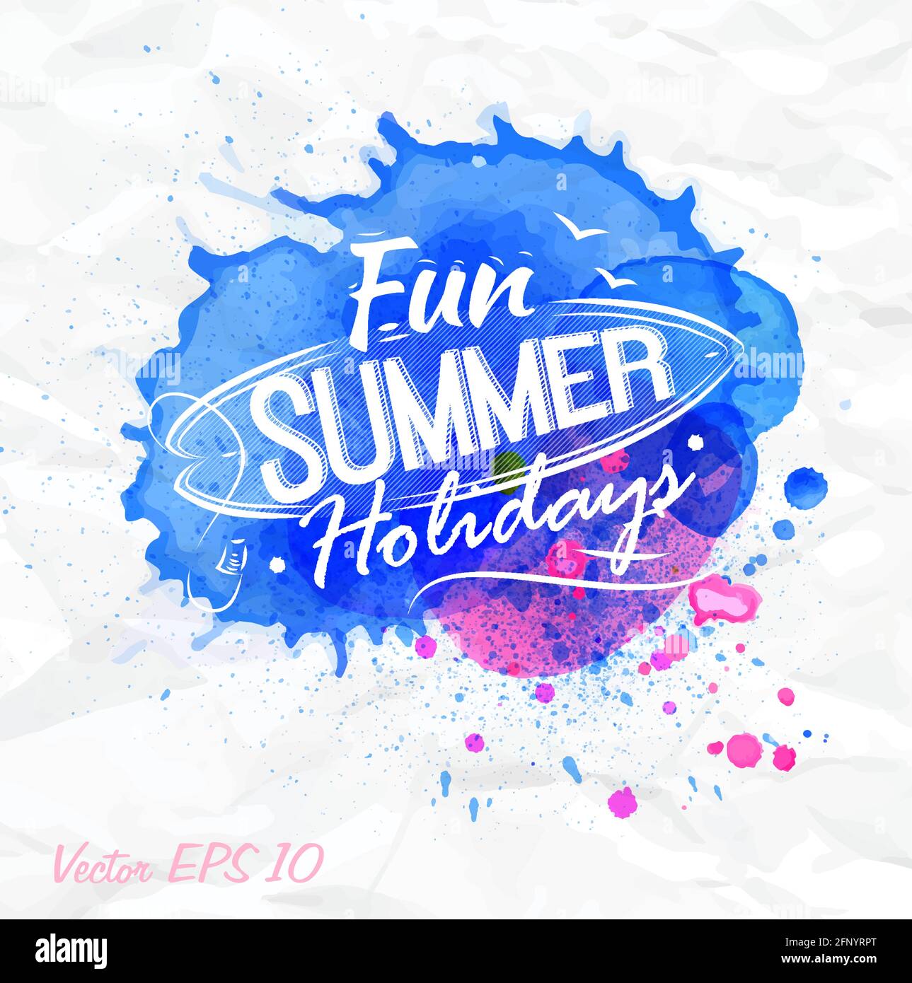 Splash sun Stock Vector Images - Alamy