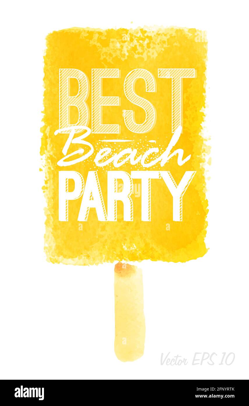 Ice cream party vectors Stock Vector Images - Alamy