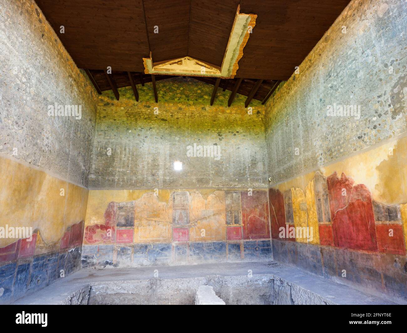 House of the menander, pompeii hi-res stock photography and images - Alamy