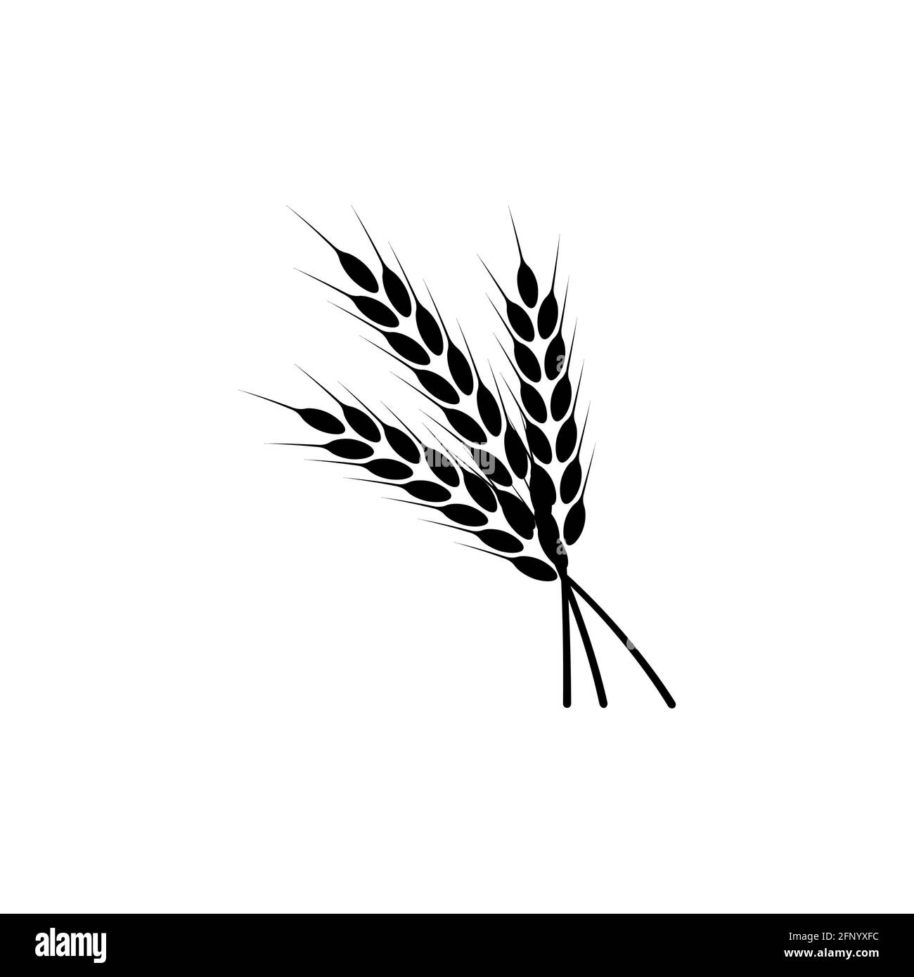 Black Wheat Logo