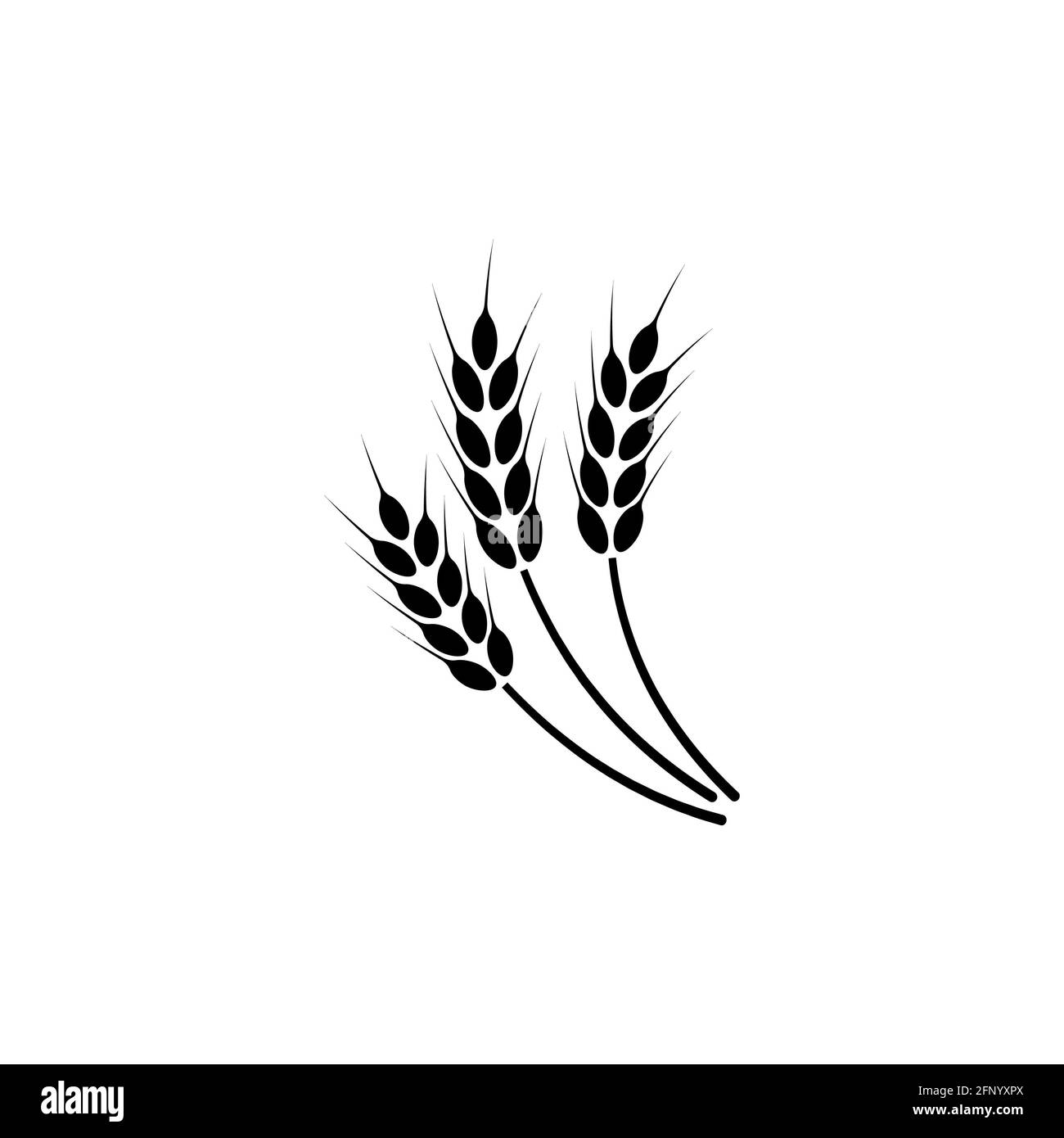 Black Wheat Logo