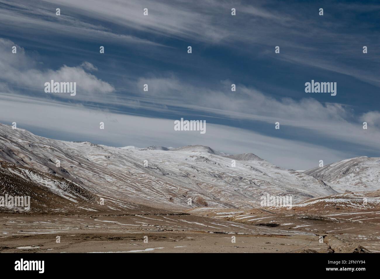 Puga hot water springs, Ladakh, Jammu and Kashmir, India Stock Photo ...