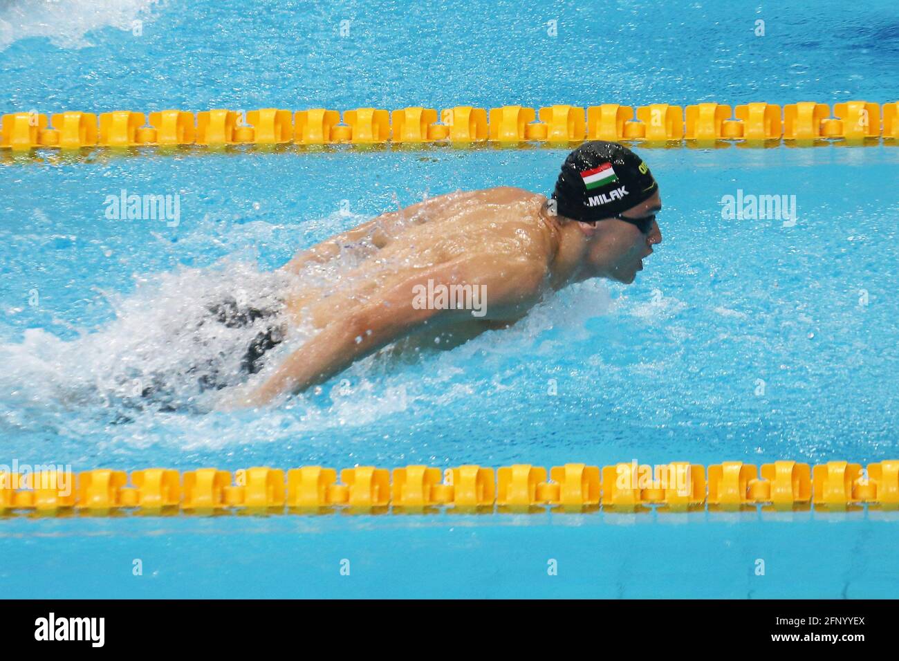 Kristof Milak of Hungary, 200 m Butterfly, Final 1st place during the ...