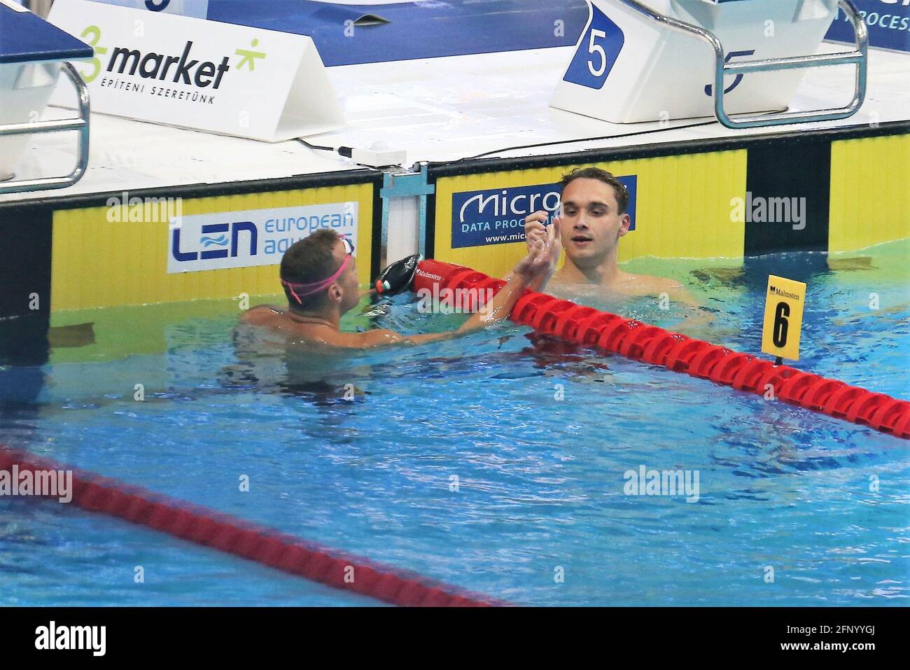 Kristof Milak of Hungary, 200 m Butterfly, Final 1st place during the ...