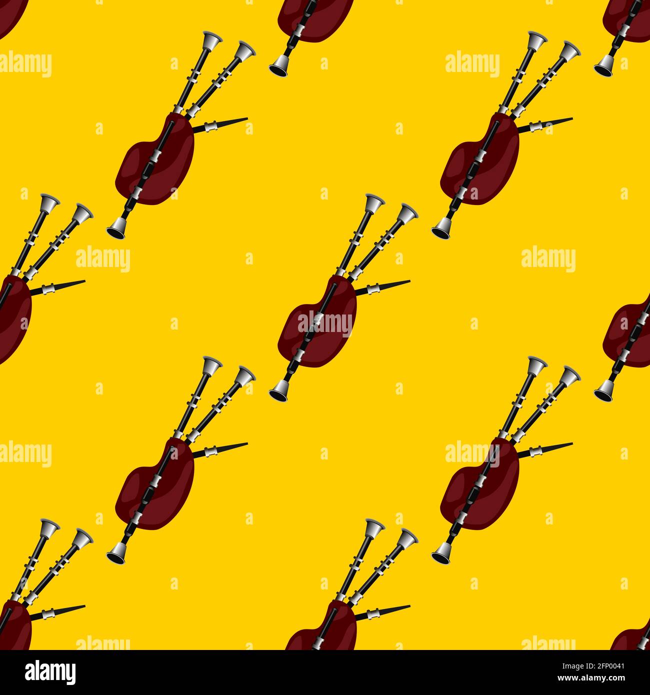 Classic bagpipe Stock Vector Images - Alamy