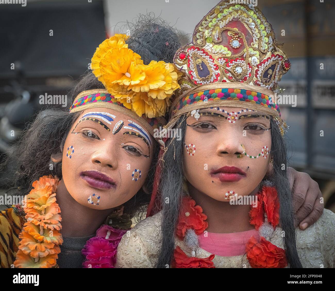 Kumbh Mela Girls