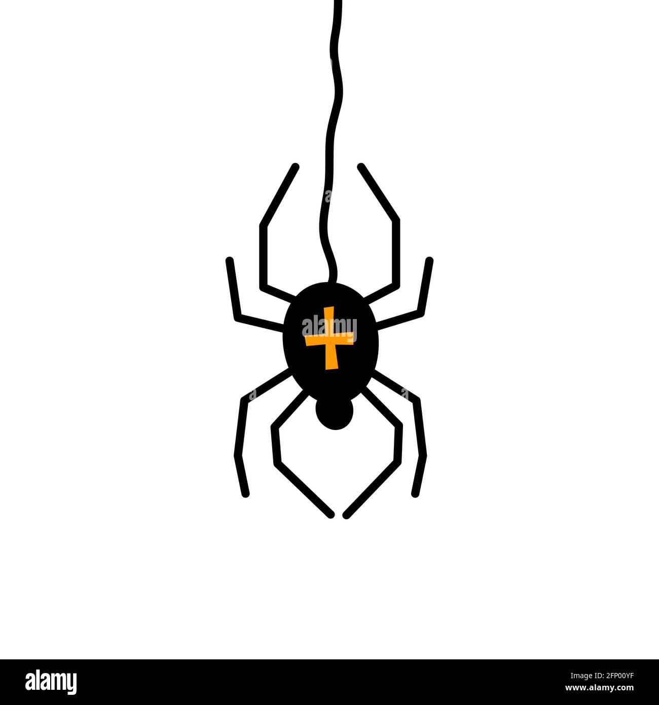 Cartoon illustration funny spider insect hi-res stock photography and ...