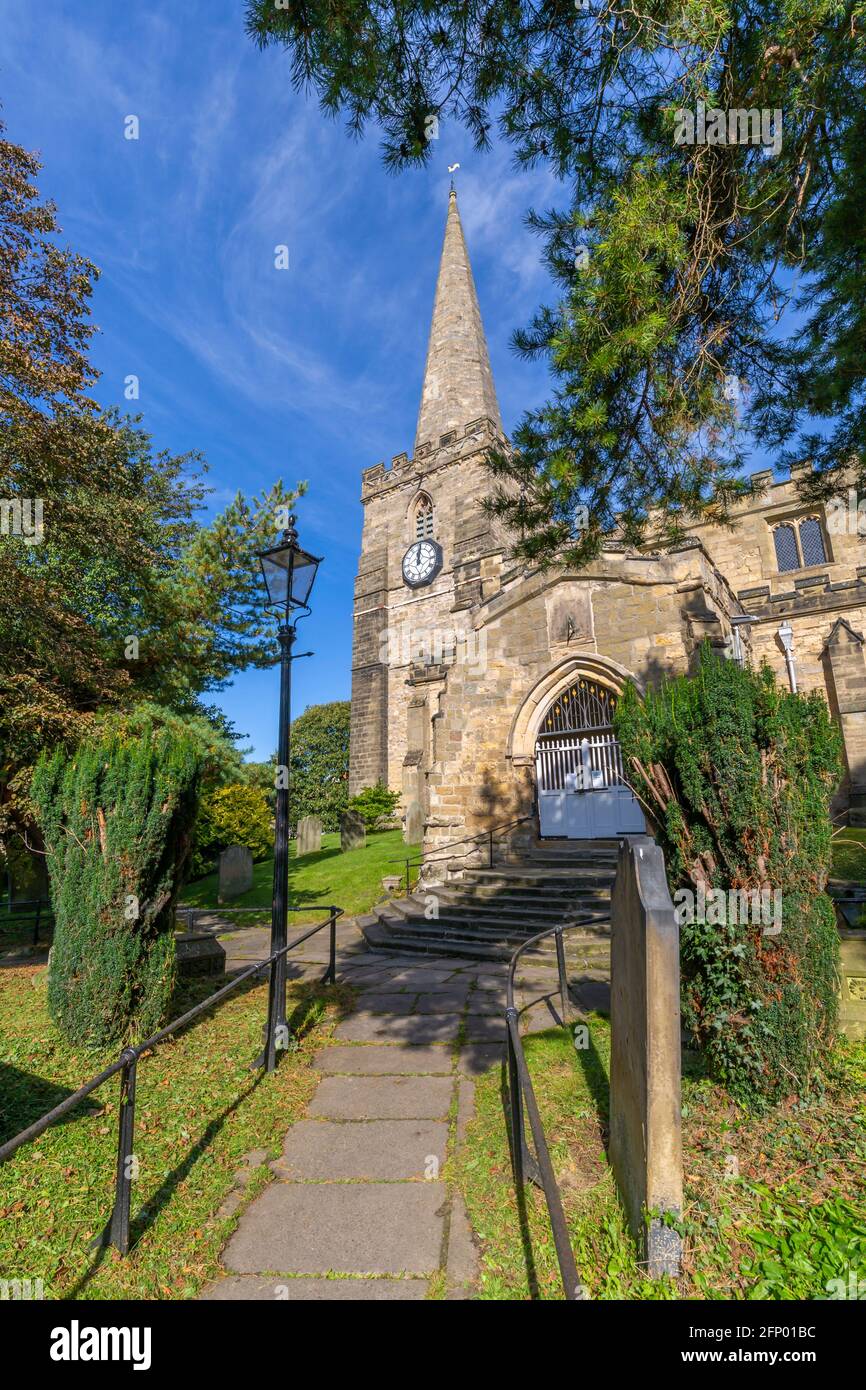 View of Church of St Peter and St Paul, Pickering, North Yorkshire ...