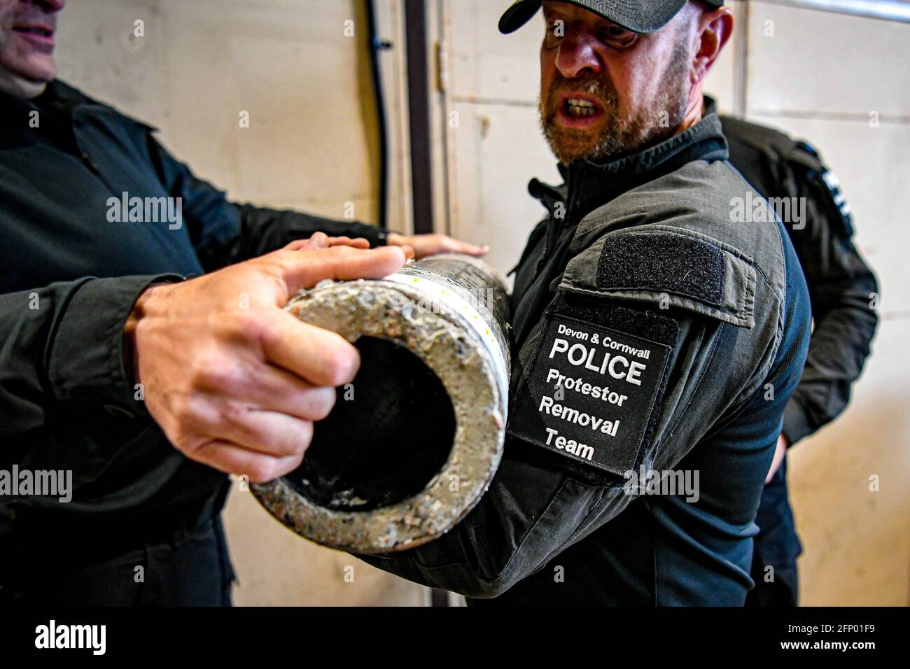 Protestor at g7 hi-res stock photography and images - Alamy