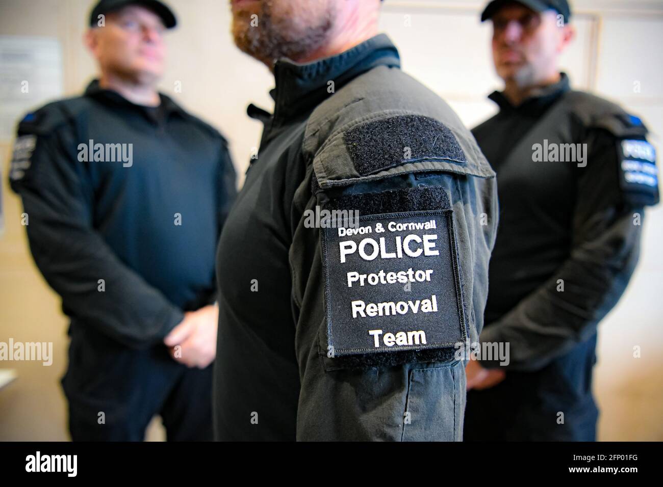 Protestor at g7 hi-res stock photography and images - Alamy