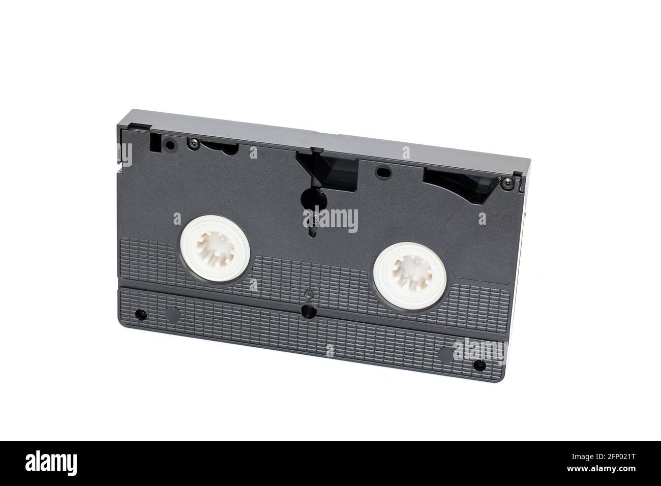 Videocassette on a white background. Cassette Stock Photo - Alamy