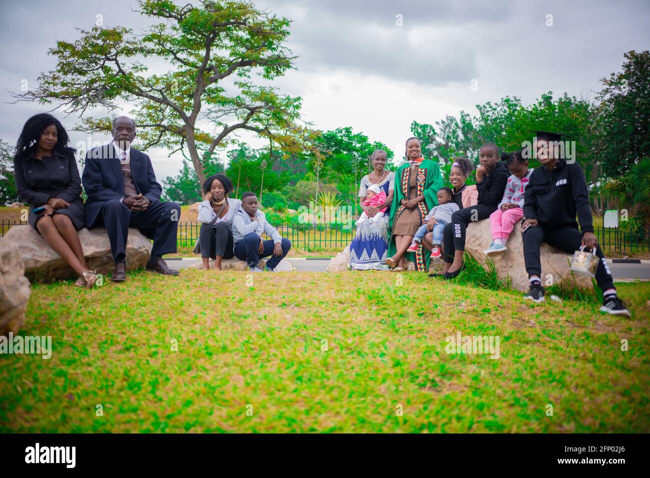 Lusaka, University of Zambia, Zambia, 01th may 2021, abbey’s graduation ...