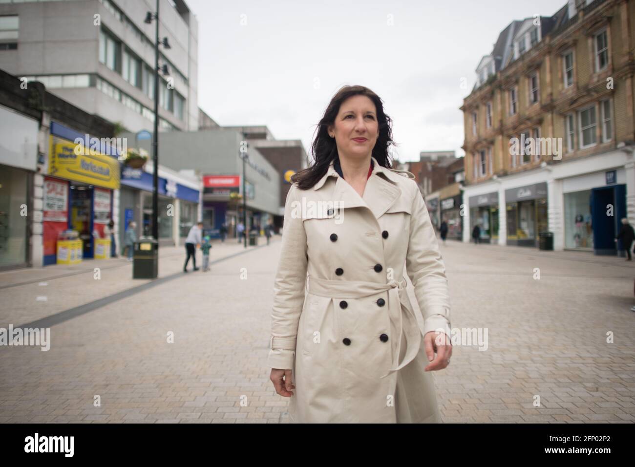 Shadow chancellor Rachel Reeves visits Bromley in south London where ...