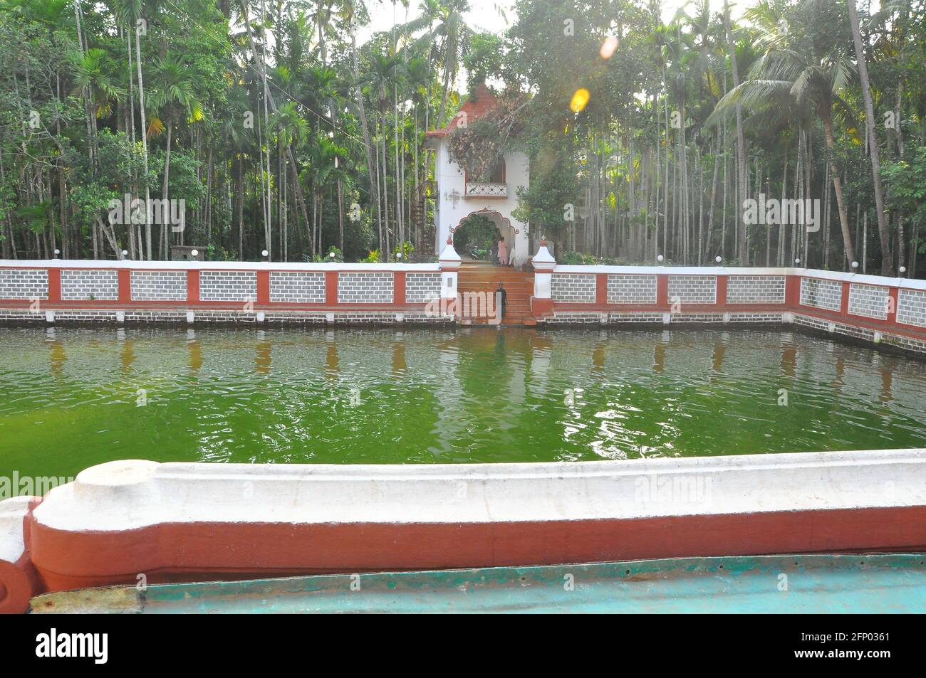 Shri Shantadurga Temple in Goa, India Stock Photo - Alamy