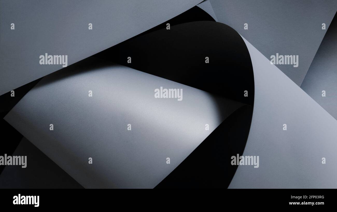 Gray element close-up, detail of silvery shape Stock Photo - Alamy