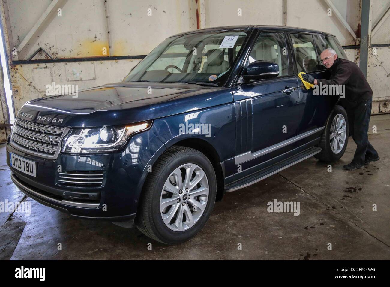 Bicester .Oxfordshire 20 May 2021 Royal ride: Prince William and Kate ...