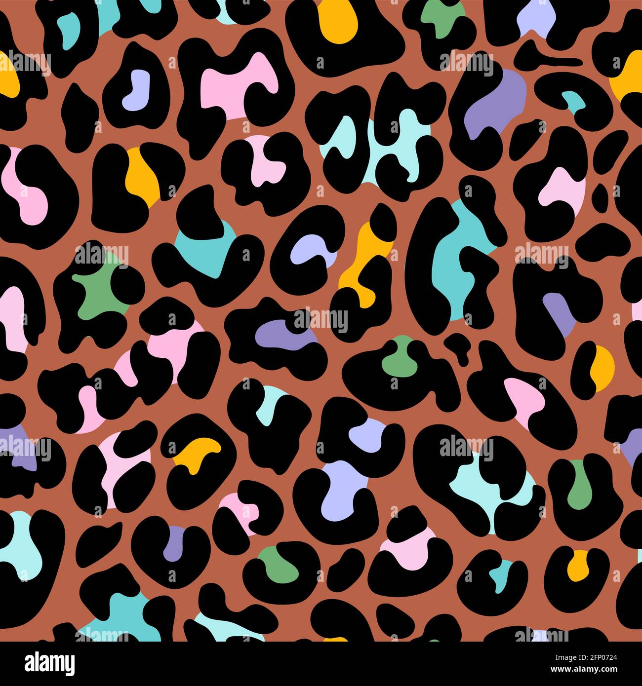 Leopard Print Pattern Illustrator