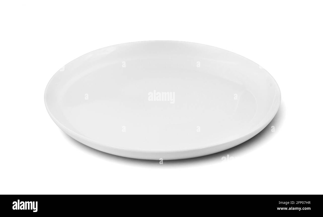 plate isolated on white background Stock Photo - Alamy