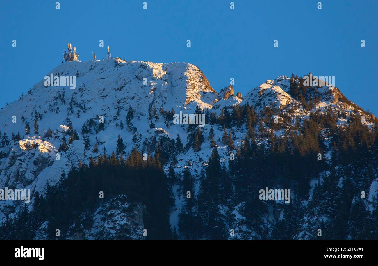 Ceahlau Toaca peak in Romania, landscape of mountain Stock Photo - Alamy
