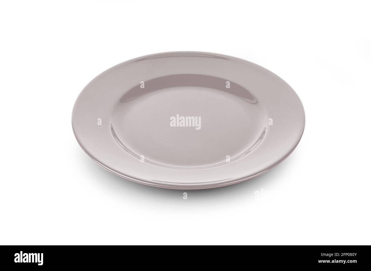 plate isolated on white background Stock Photo - Alamy