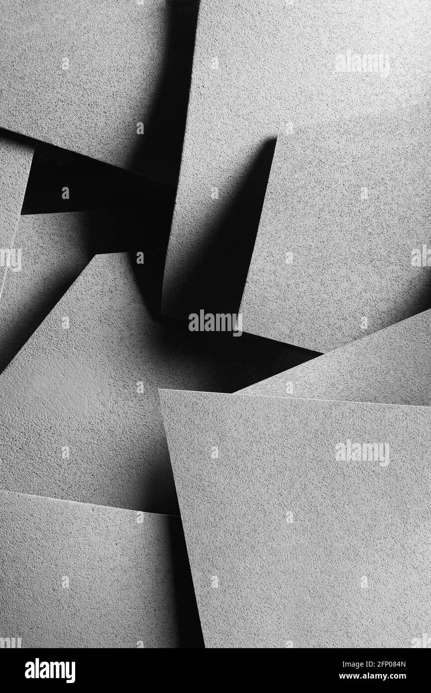 Composition made material shapes, texture background Stock Photo - Alamy