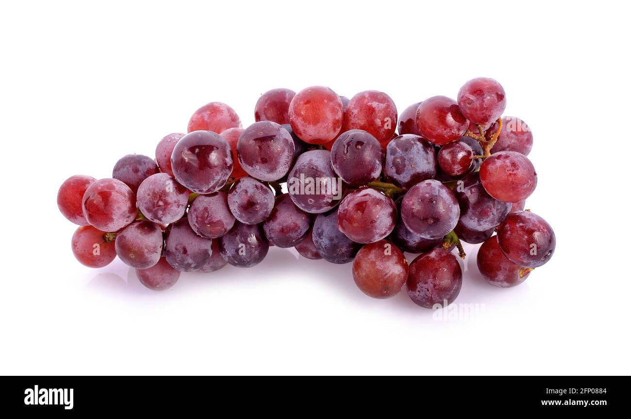Grape isolated on white background Stock Photo - Alamy