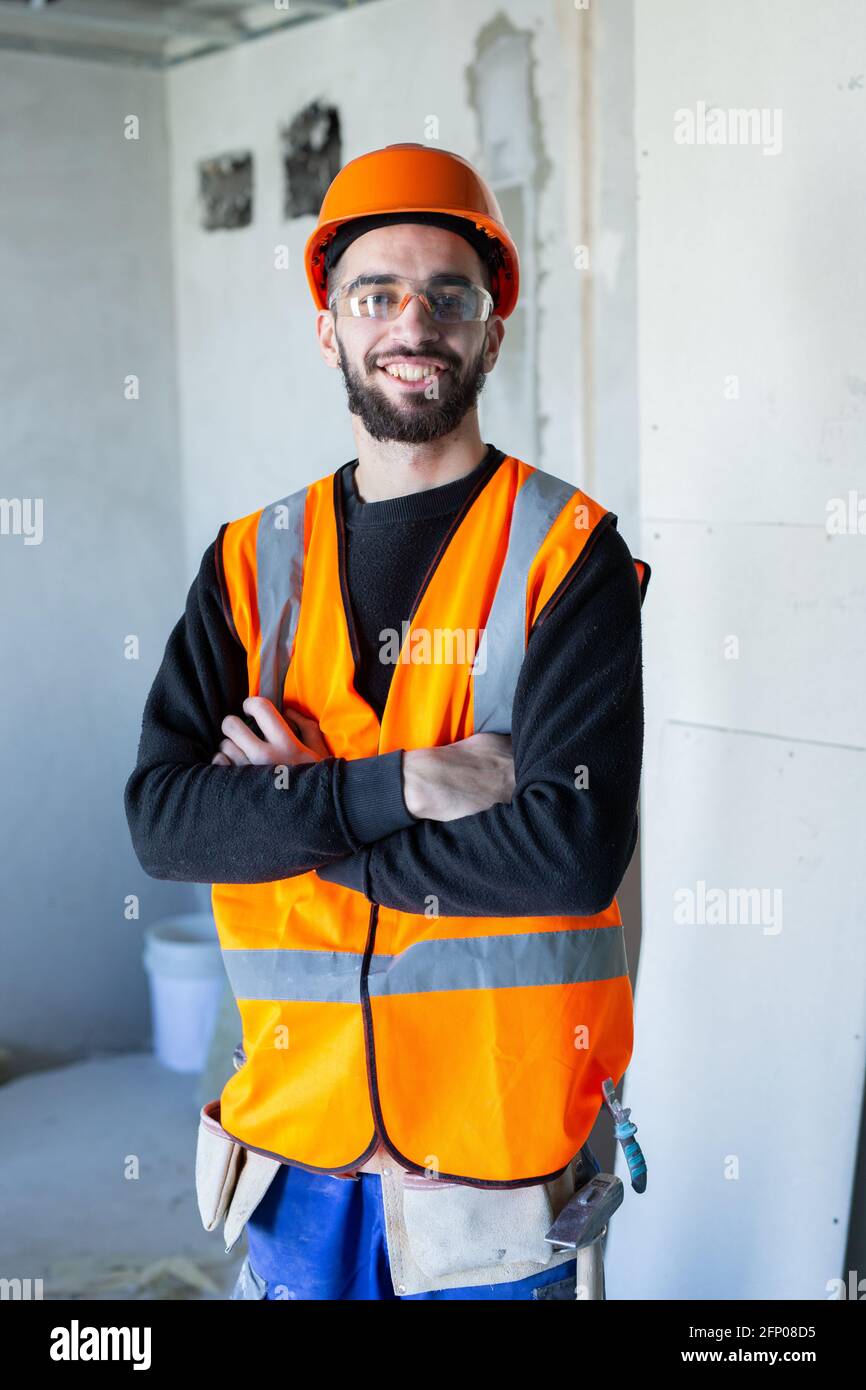 Handsome worker hi-res stock photography and images - Alamy