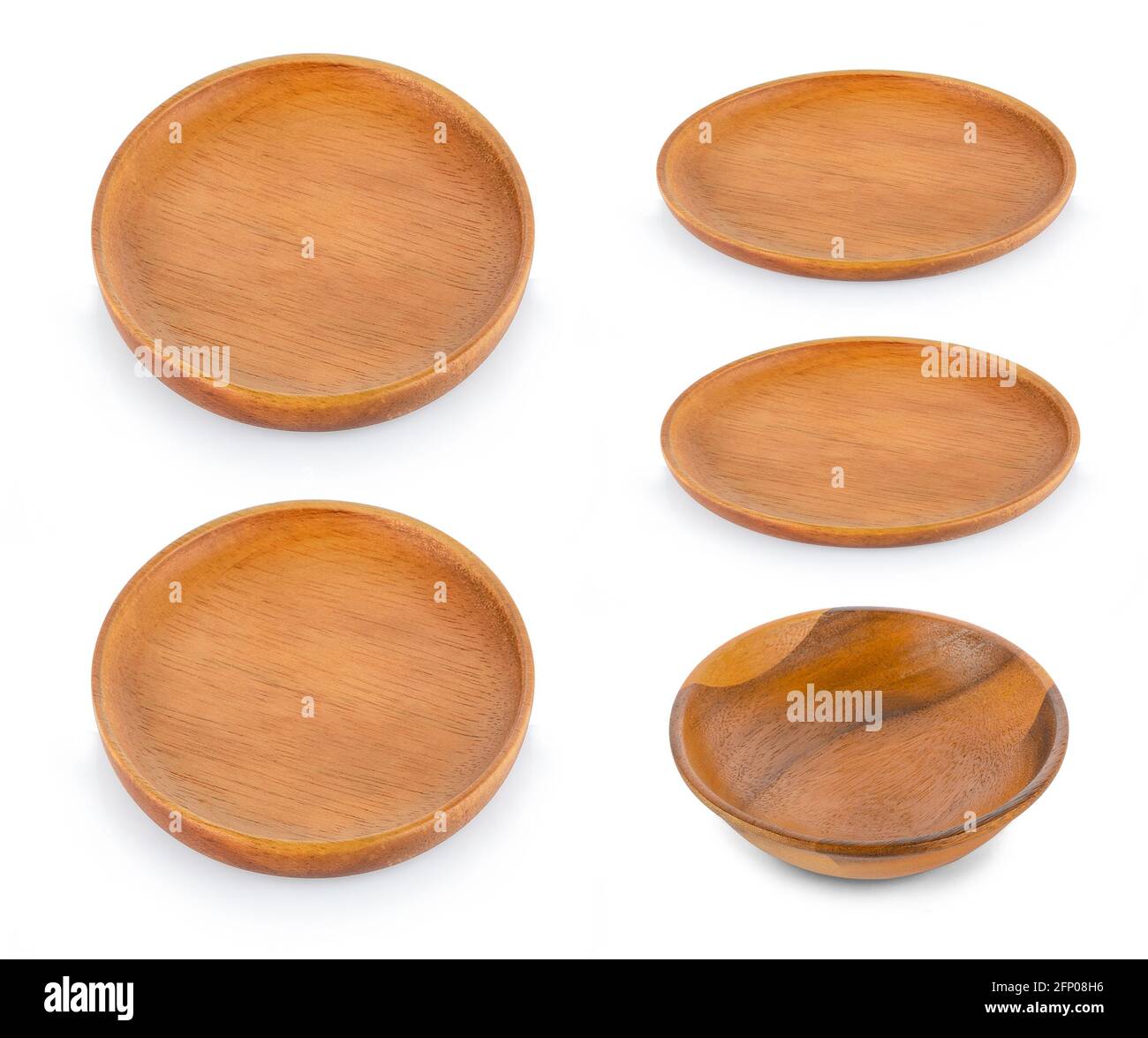 collection Wood plate isolated on white background Stock Photo - Alamy
