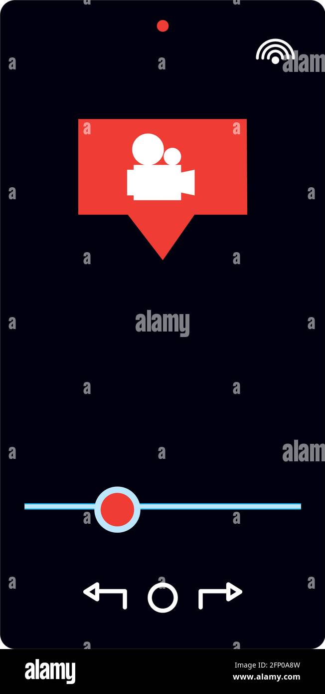 Live event phone Stock Vector Images - Alamy