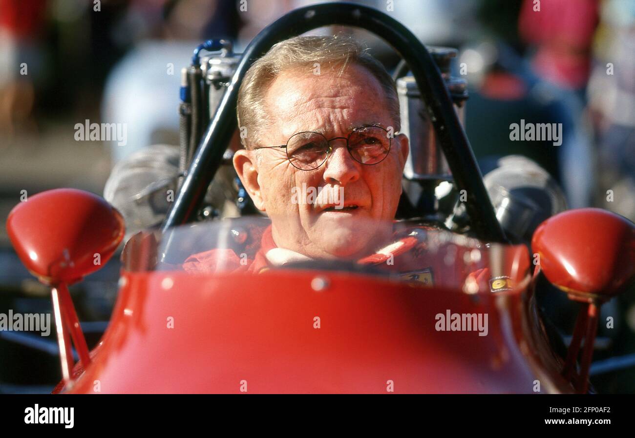 American F1 World Champion Phil Hill at the Goodwood Festival of Speed ...