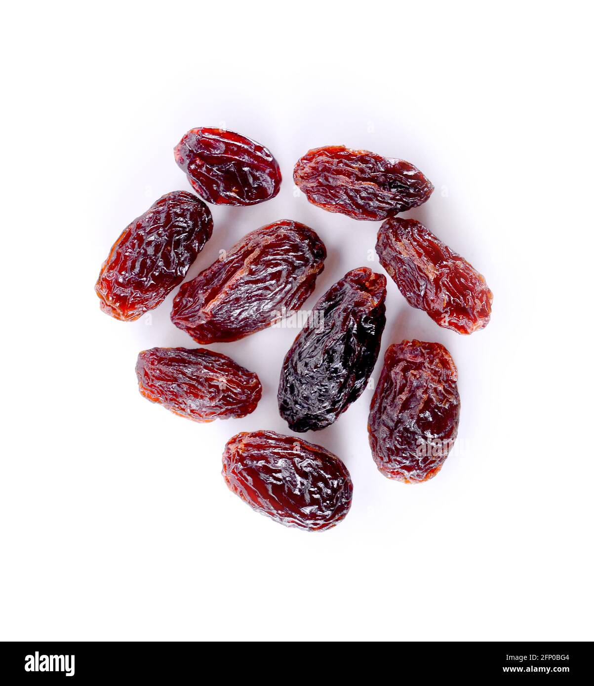 Raisins isolated on white background Stock Photo - Alamy