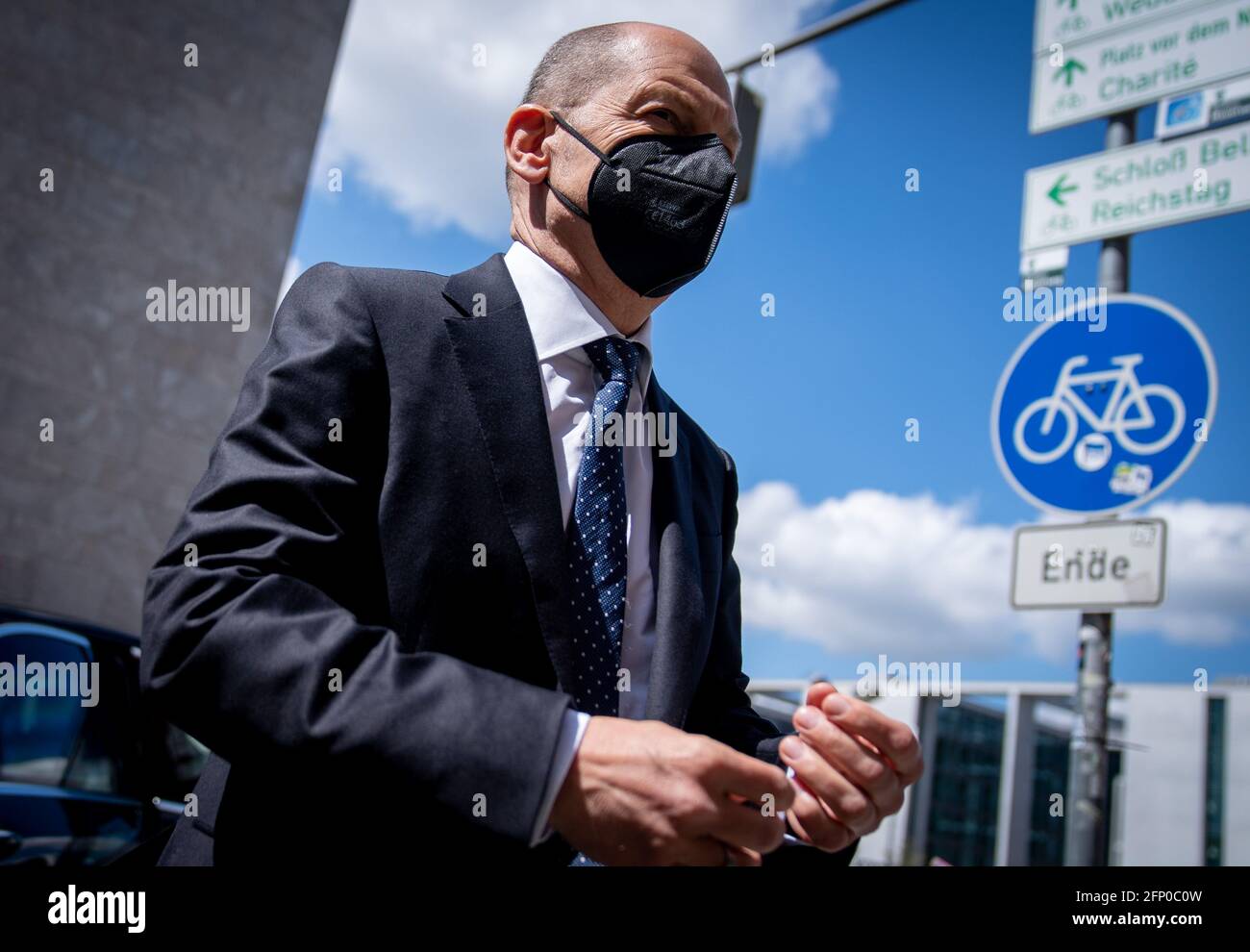 20 May 2021, Berlin: Olaf Scholz (SPD), Federal Minister of Finance ...
