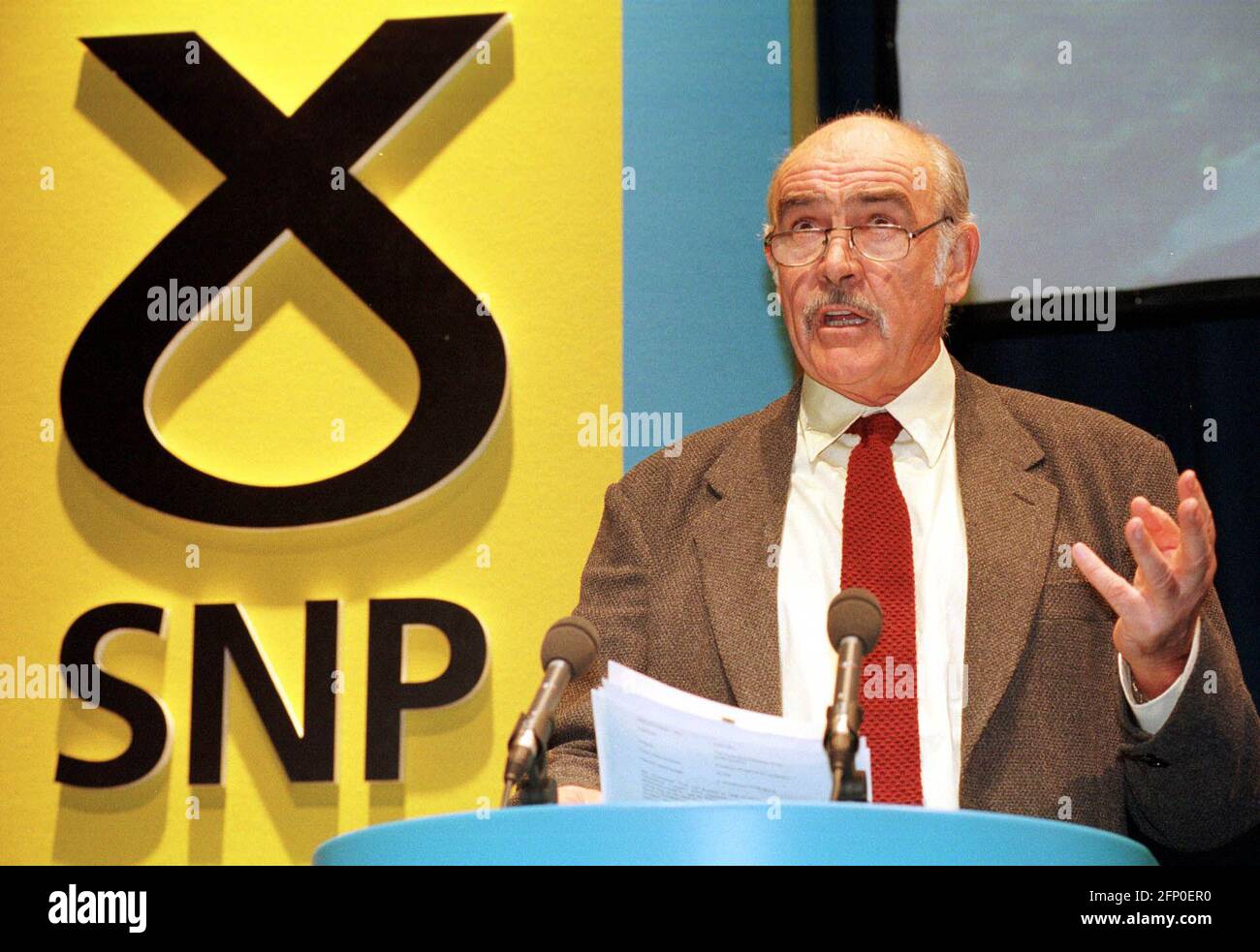 The Scottish National Party Rally at Edinburgh Conference Centre, 26/4 ...