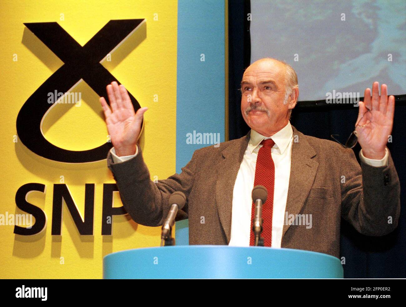 The Scottish National Party Rally at Edinburgh Conference Centre, 26/4 ...