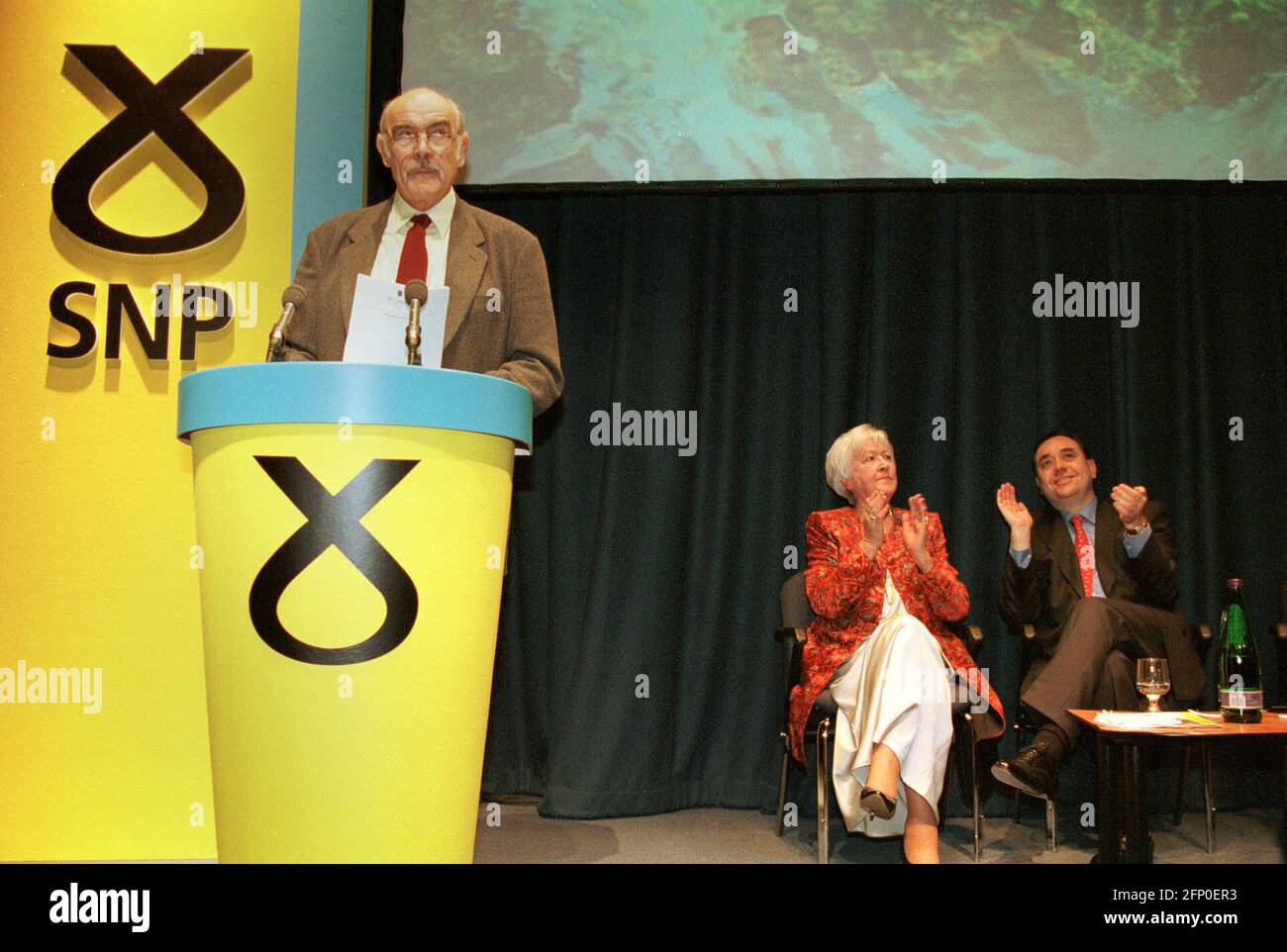 The Scottish National Party Rally at Edinburgh Conference Centre, 26/4 ...