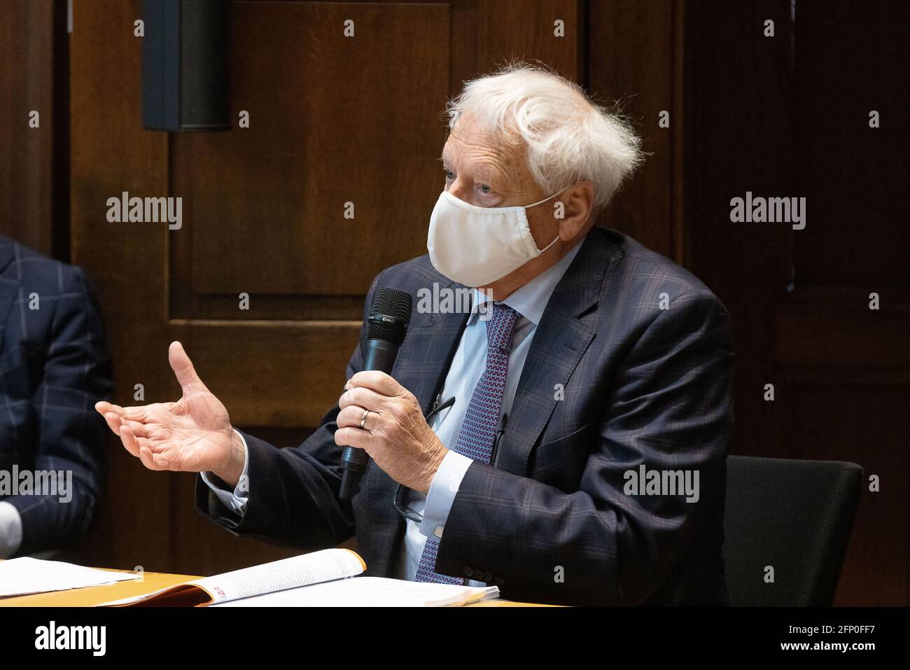 Paul Cosyns pictured during a session in the retrial of the doctor who ...