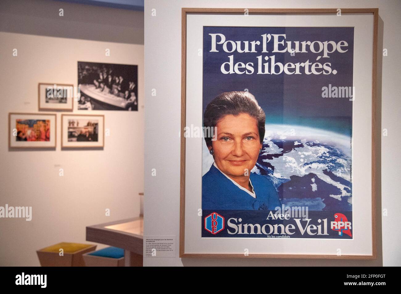 The exhibition 'Nous Vous Aimons, Madame' about Simone Veil is seen as ...