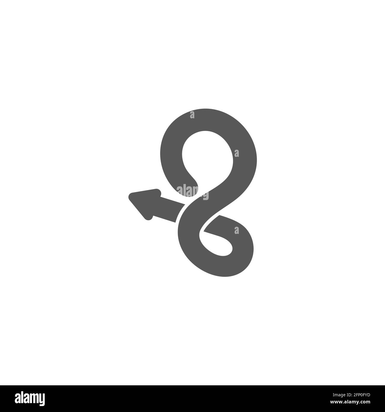 motion overlapping arrow simple logo vector Stock Vector Image & Art ...