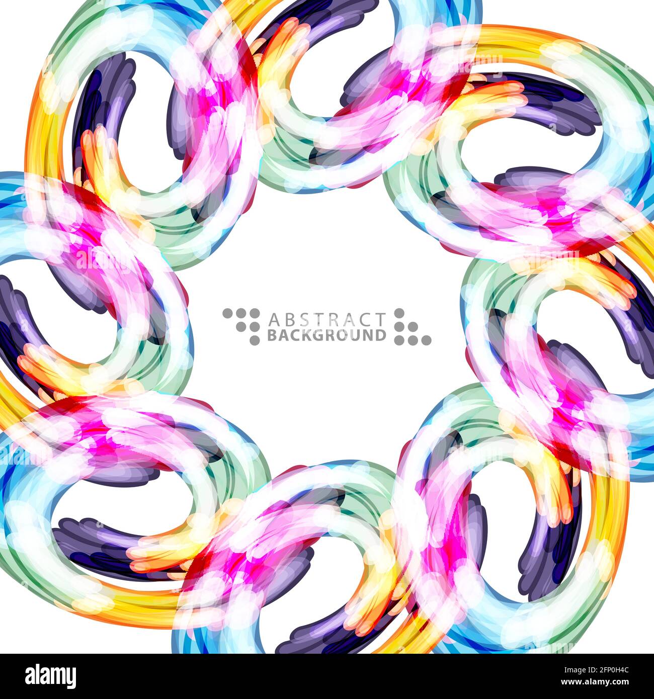 Geometric colorful abstract background template design Stock Vector ...