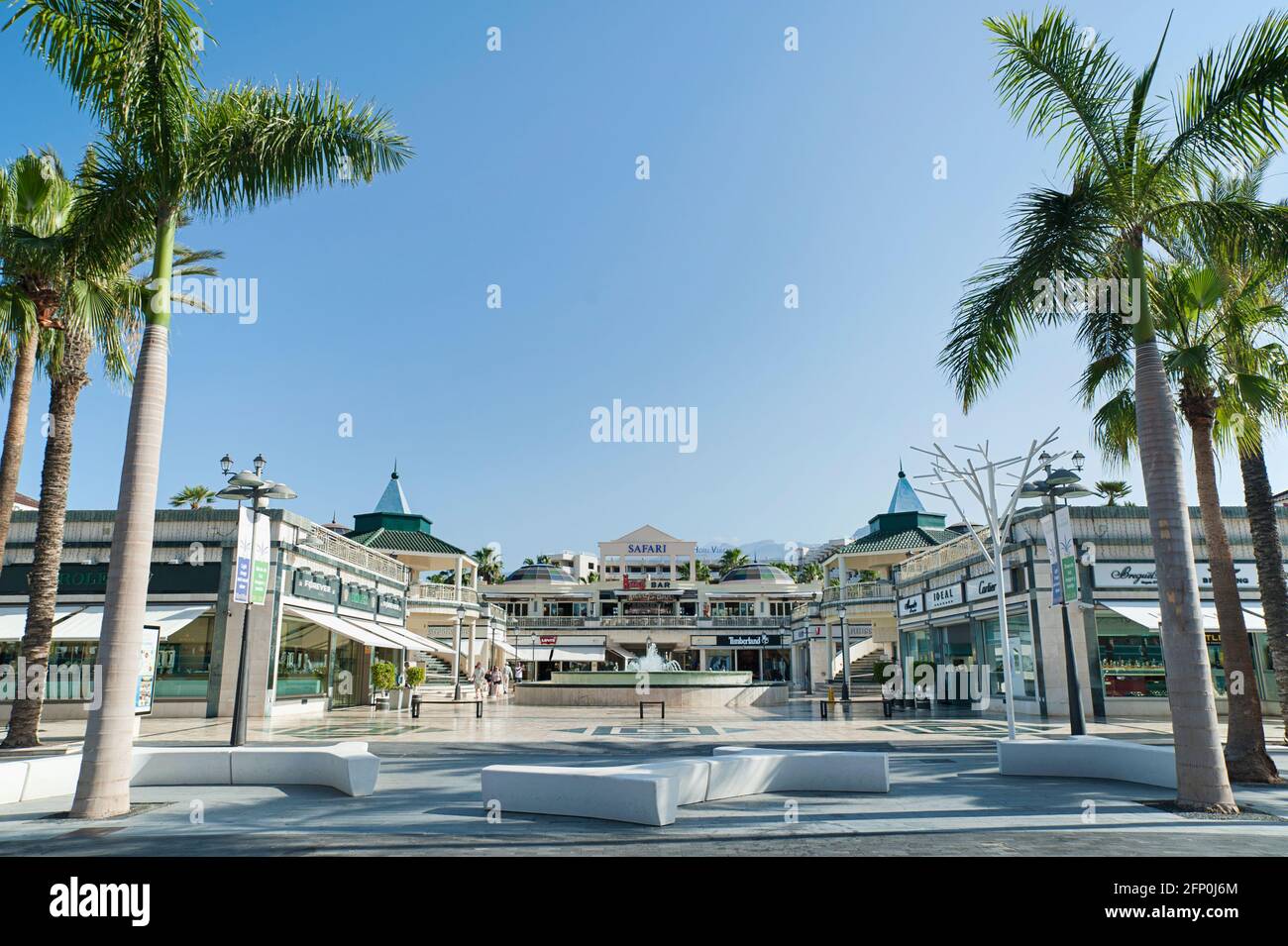 Safari shopping center, area situated in the south of the island, with ...