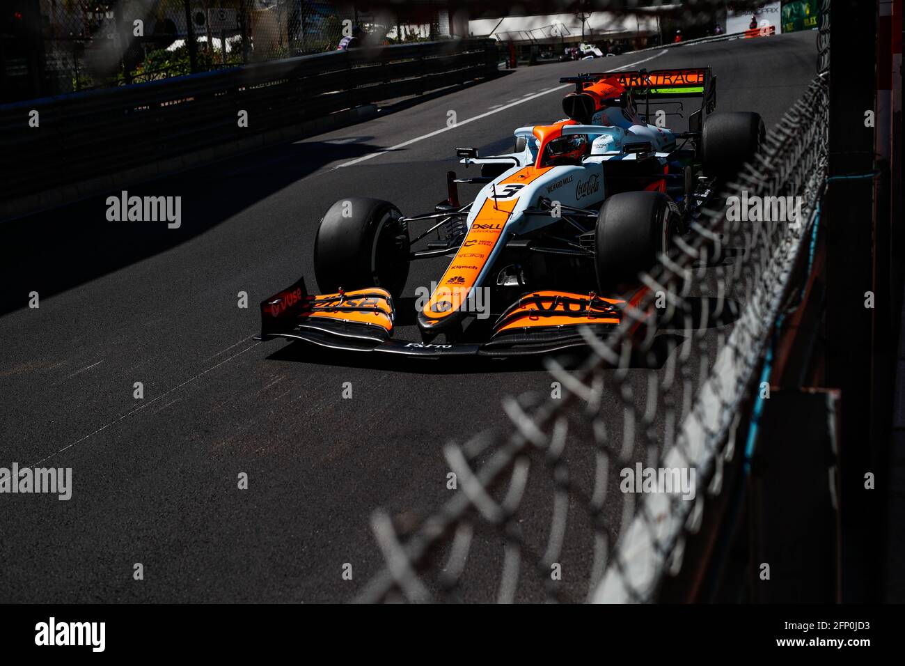 03 RICCIARDO Daniel (aus), McLaren MCL35M, action during the 2021 ...