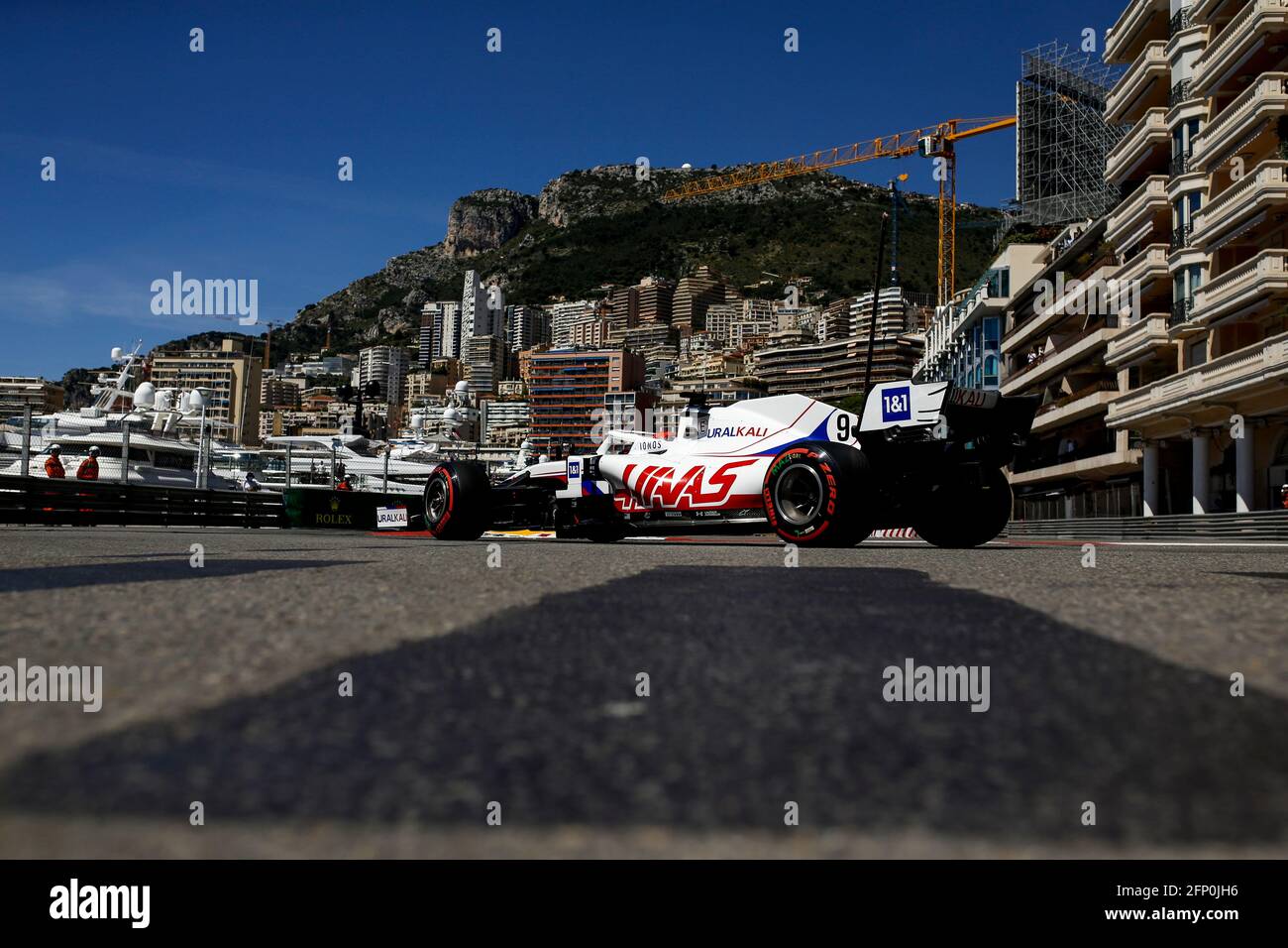 Monte-Carlo, Monaco. 20th May, 2021. # 9 Nikita Mazepin (RUS, Haas F1 ...