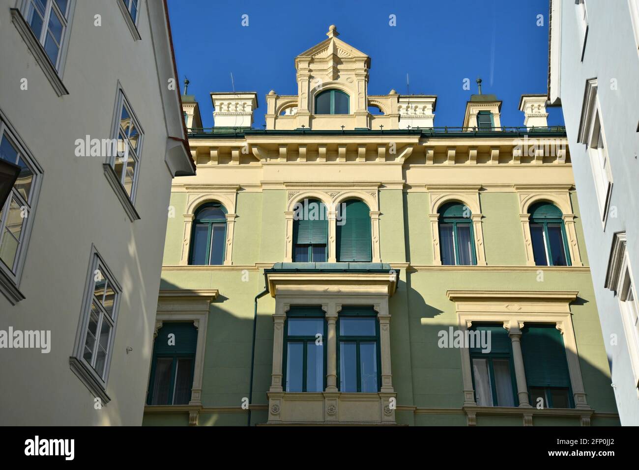 Neo-Classical style buildings in the Inner City of Graz the capital of ...