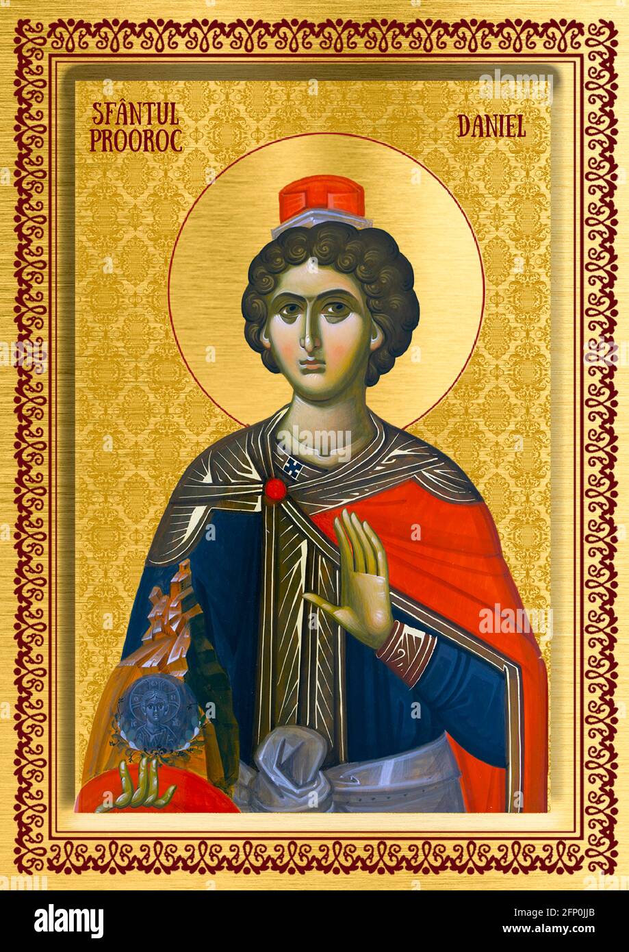 Orthodox byzantine iconography Stock Photo - Alamy